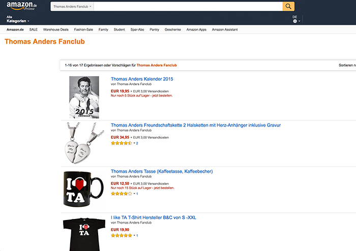 Fanarea - Thomas Anders | Die offizielle Website